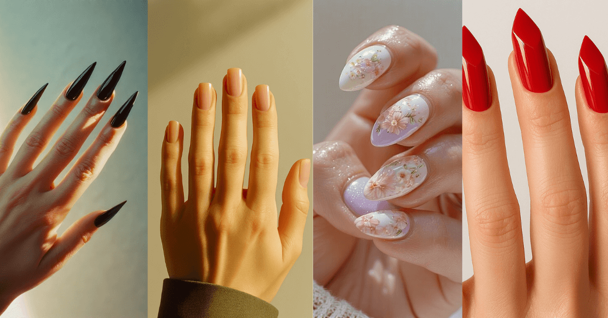 11 Different Types Of Nail Shapes | All Stuffs Guide